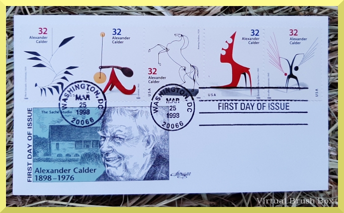Horse Stamp, Rearing Stallion, Alexander Calder – Virtual Brush Box