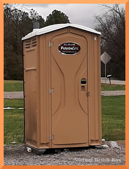 More Porta Potty Spotting – Virtual Brush Box