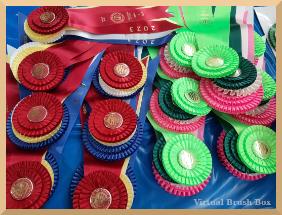 In It For The Bling, Dog Show Ribbons – Virtual Brush Box