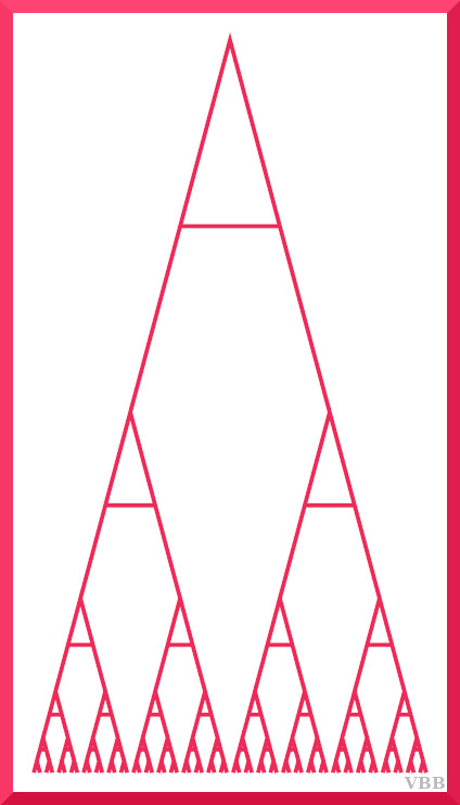 Fractal Alphabet A, Graphic Art – Virtual Brush Box