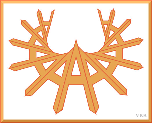 Fractal Alphabet A, Graphic Art – Virtual Brush Box