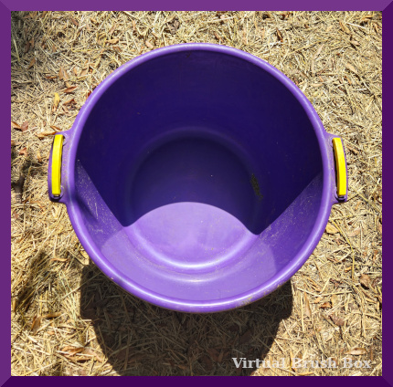 New Equipment, Purple Muck Bucket – Virtual Brush Box