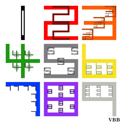 Fractal Numbers, Graphic Art – Virtual Brush Box
