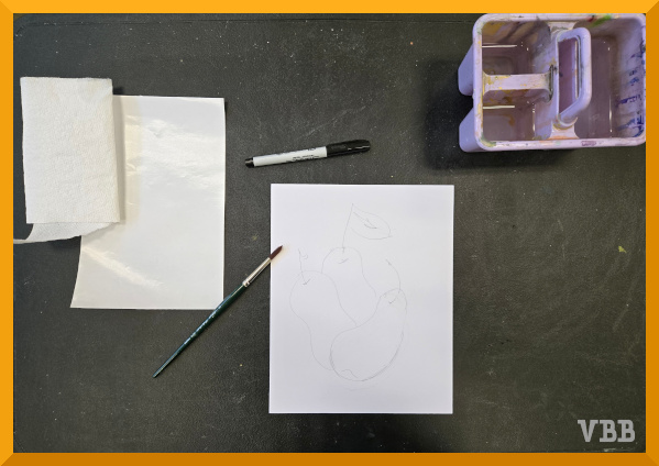 Pears, Acrylic Class #2, Art – Virtual Brush Box