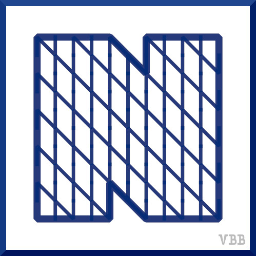 Colorwork Alphabet, M & N, Art – Virtual Brush Box